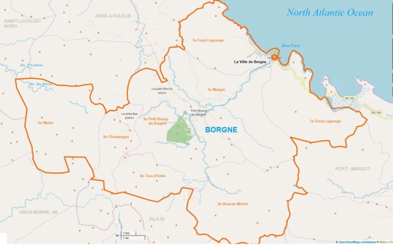 Commune de Borgne - Administration Départementale Nord d'Haiti